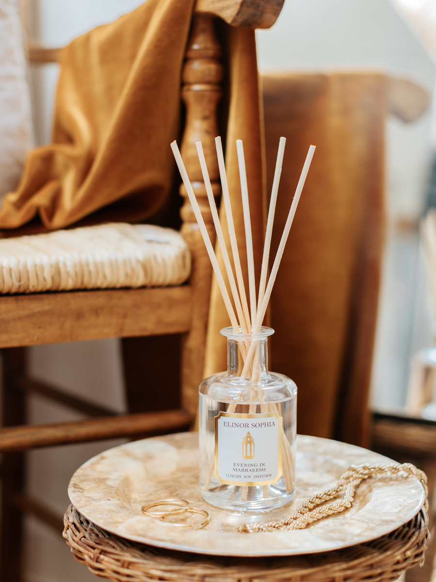 ELINOR SOPHIA | EVENING IN MARRAKESH | LUXURY SOY REED DIFFUSER ...